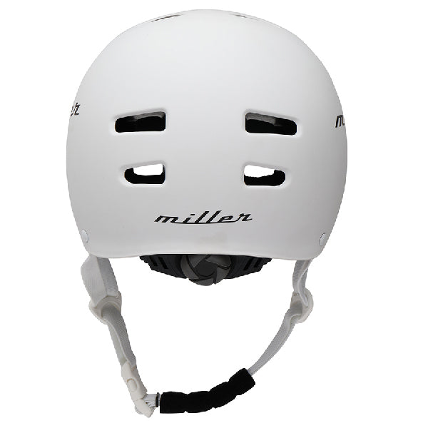 MILLER PRO HELMET II WHITE - Protecciones Skate | Life Skate Farm