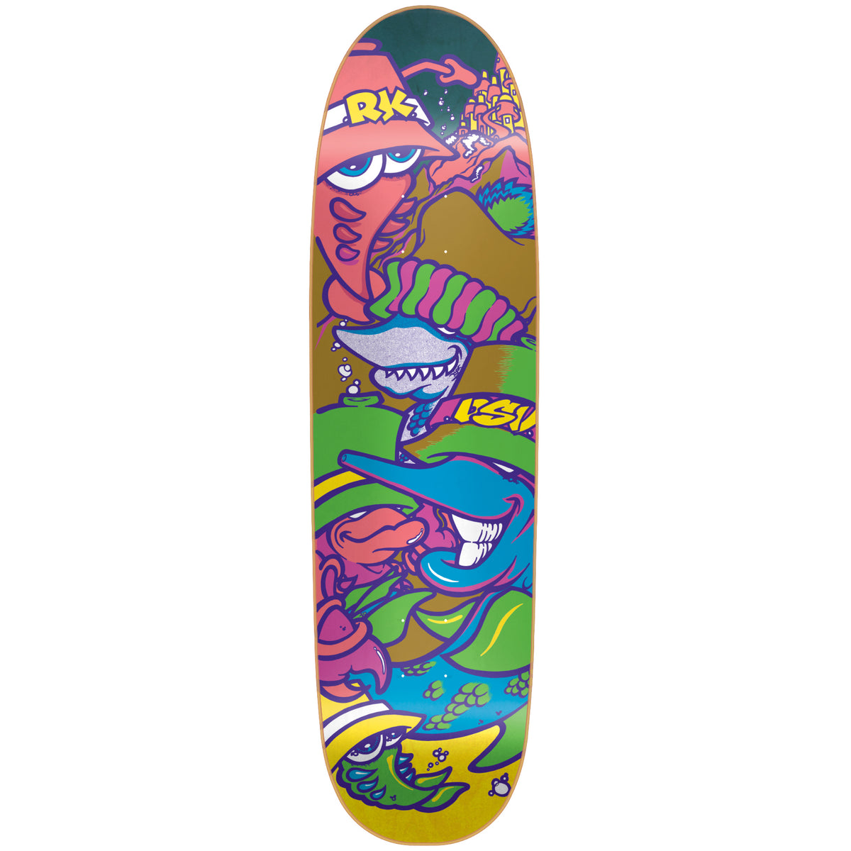 New Deal Knigge DSV HT Neon 8.6" | Life Skate Farm